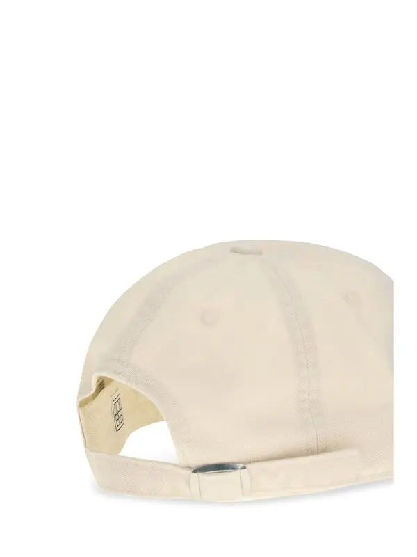 TOTEME Cotton Baseball Cap With Embroidered Logo - Multicolor