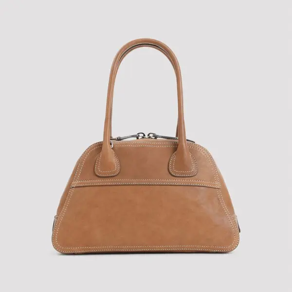 Miu Miu Vivian Nappa Shoulder Bag - Brown