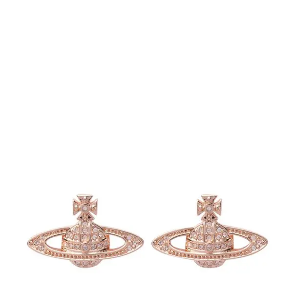VIVIENNE WESTWOOD Mini Bas Relief Earrings - Pink