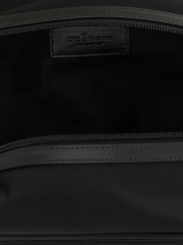 Kiton Metallic Logo Beauty Case - Black