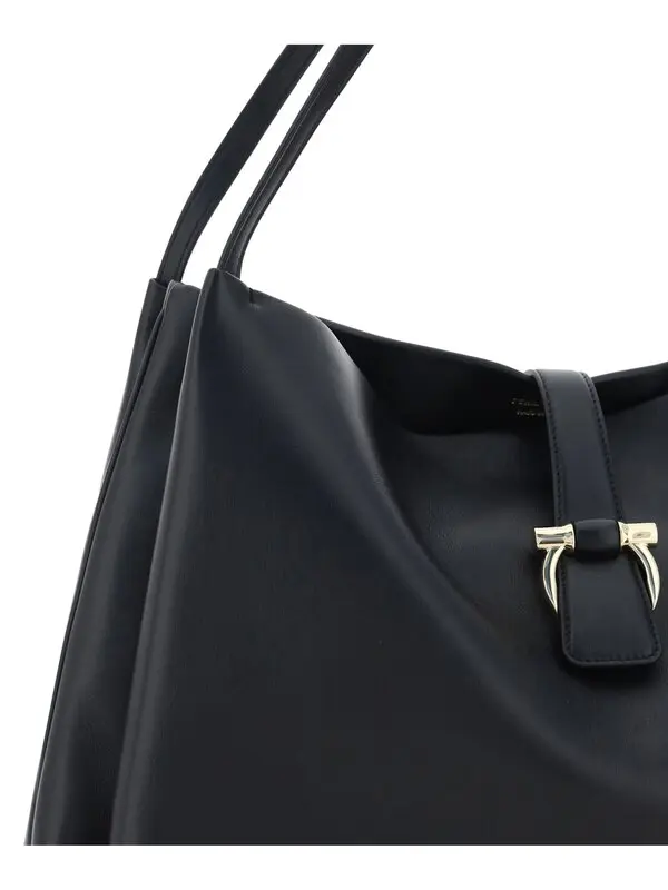 FERRAGAMO Mia Tote Bag - Black
