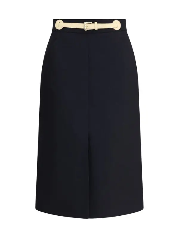 Valentino Garavani Belted Midi Skirt