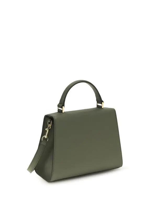 Valentino Garavani Vsling Mini Grained Calfskin Handbag - Green