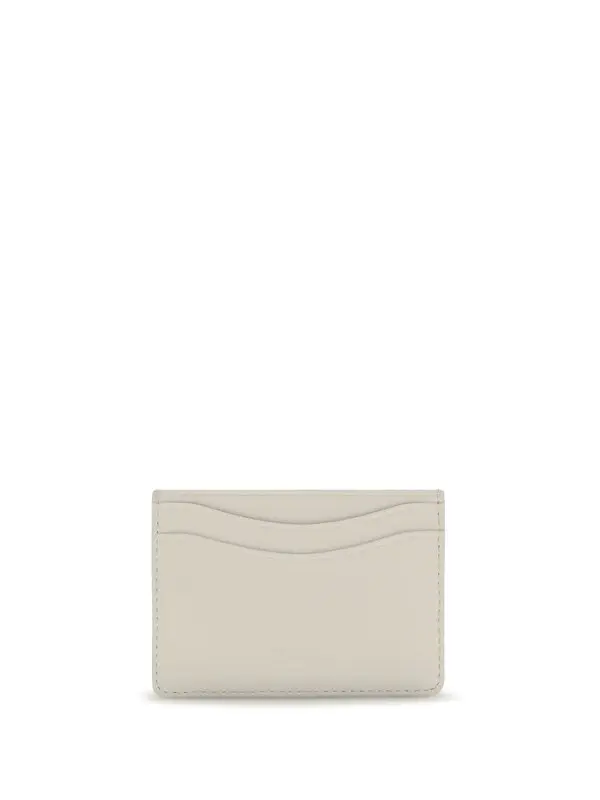 GANNI Bou Card Holder With Raspberry Print