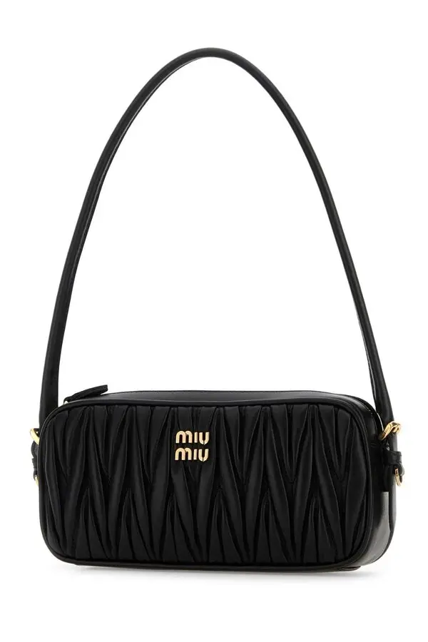 Miu Miu Quilted Leather Shoulder Bag