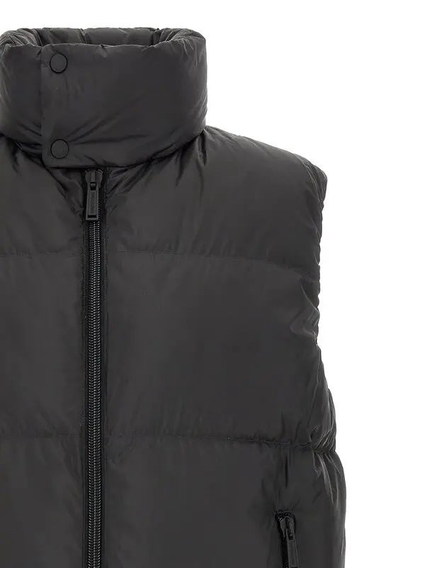 Dsquared2 Upside Down' Padded Vest - Black