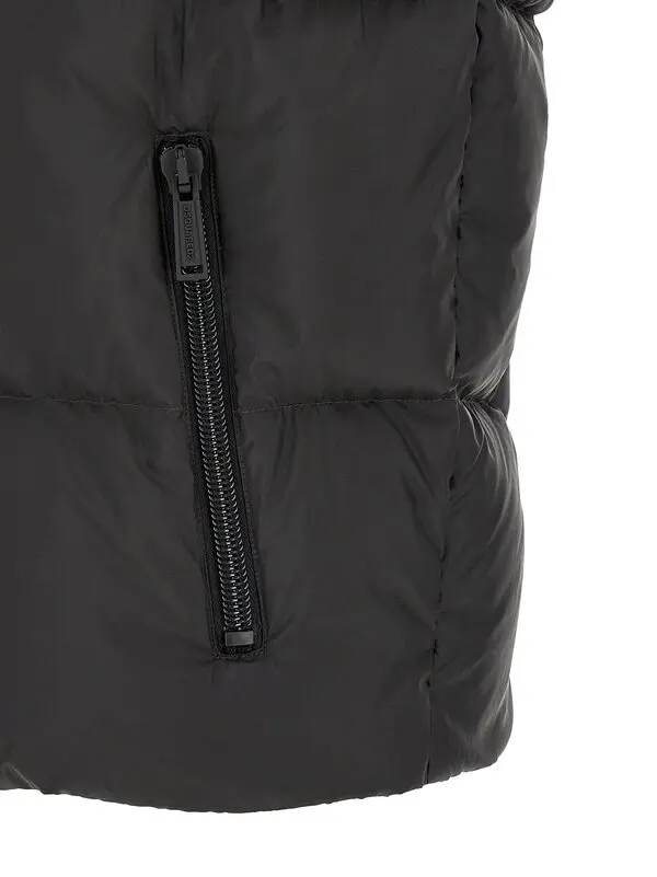 Dsquared2 Upside Down' Padded Vest - Black