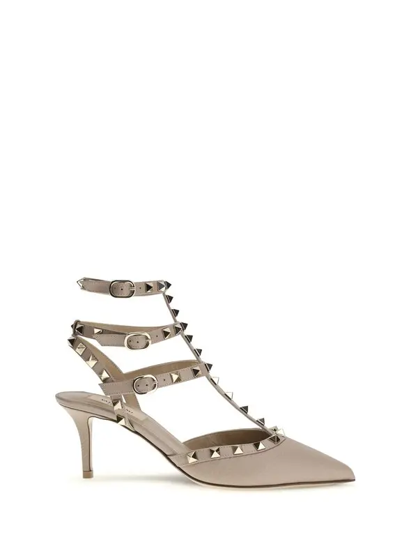 Valentino Garavani Rockstud Pumps - Gray