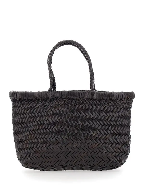 Dragon Diffusion Flat Gora Mini Handbag - Brown
