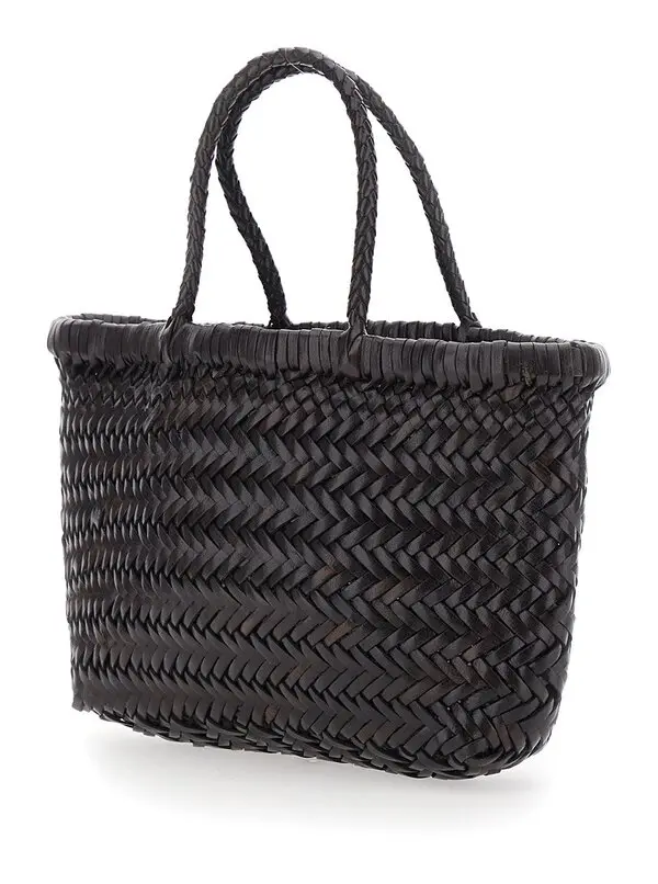 Dragon Diffusion Flat Gora Mini Handbag - Brown