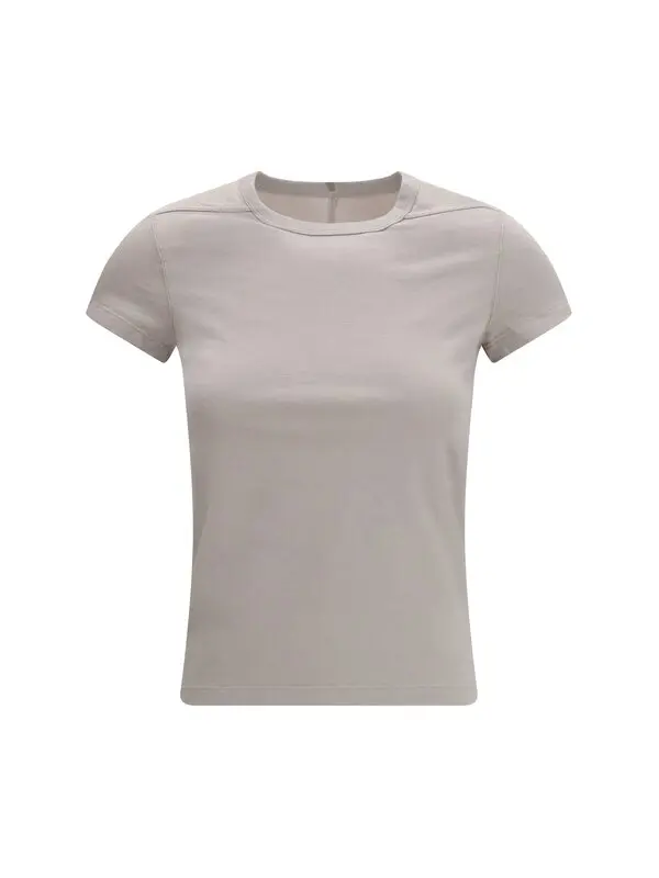 Rick Owens Cotton Slim T-shirt - Cream