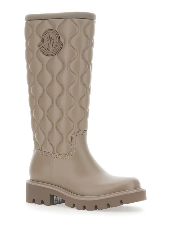 Moncler Quilted Rain Boots
