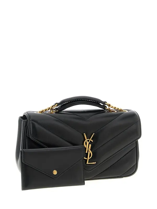 Saint Laurent Loulou Small Shoulder Bag - Black