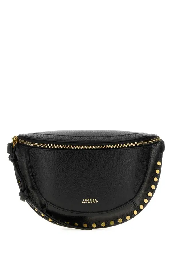 Isabel Marant Étoile Skano Leather Belt Bag - Black