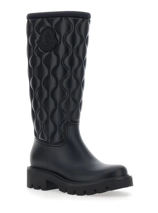 Moncler Quilted Rain Boots