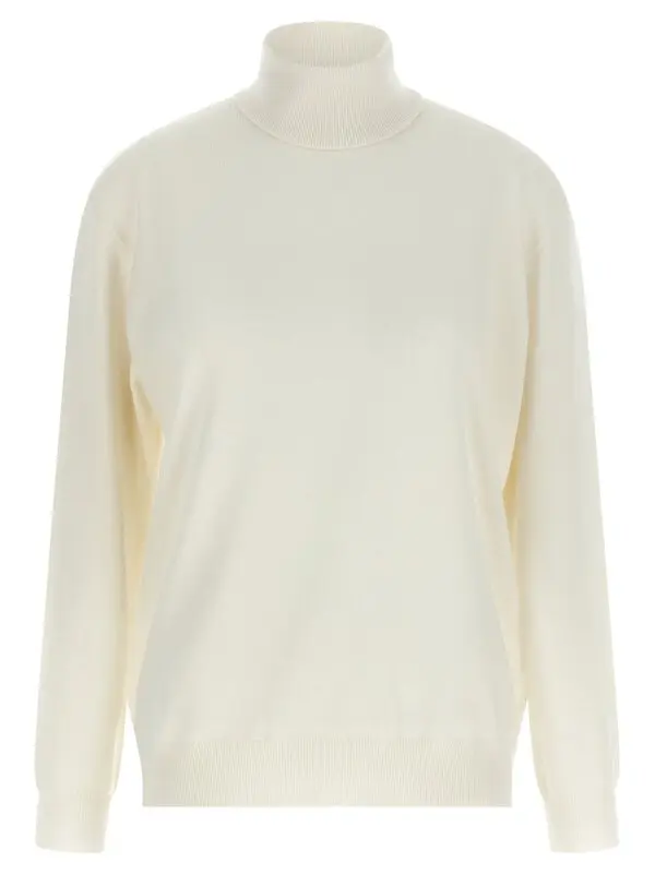 Brunello Cucinelli Monile' Sweater - White