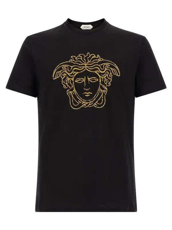 Versace Medusa' T-shirt - Black