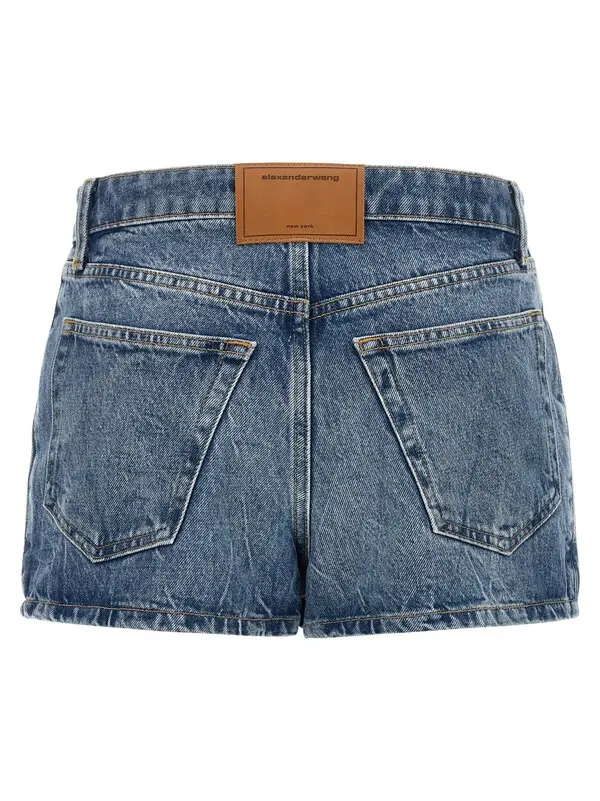 Alexander Wang Hybrid Denim Skort - Blue