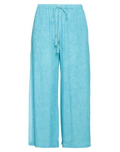 Etro Pants Size Viscose - Blue