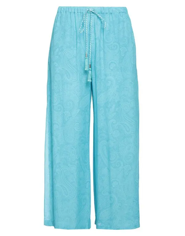 Etro Paisley Print Viscose Pants