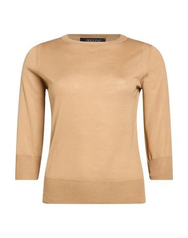 ARAGONA Merino Wool Mock Neck 3/4 Sleeve Sweater