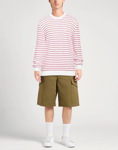 LIU •JO MAN Cotton Crewneck Sweater - Red