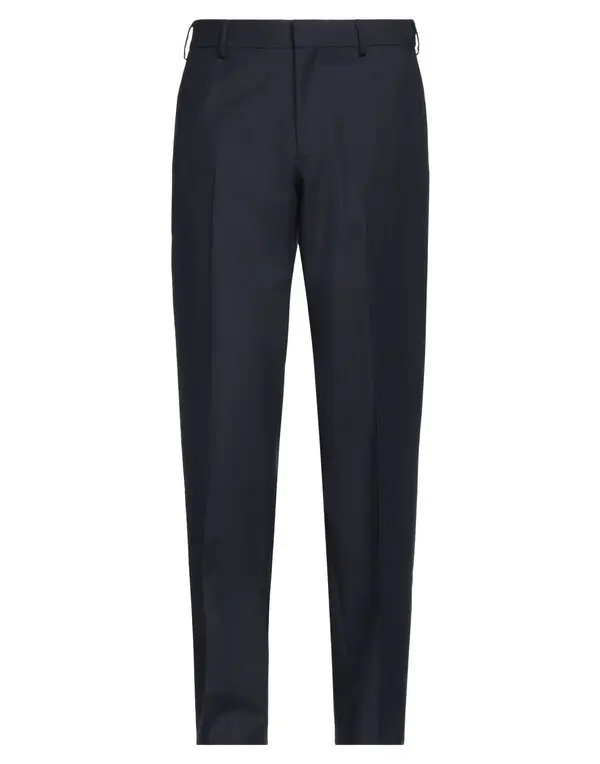 LARDINI Midnight Wool And Mohair Wool Twill Pants