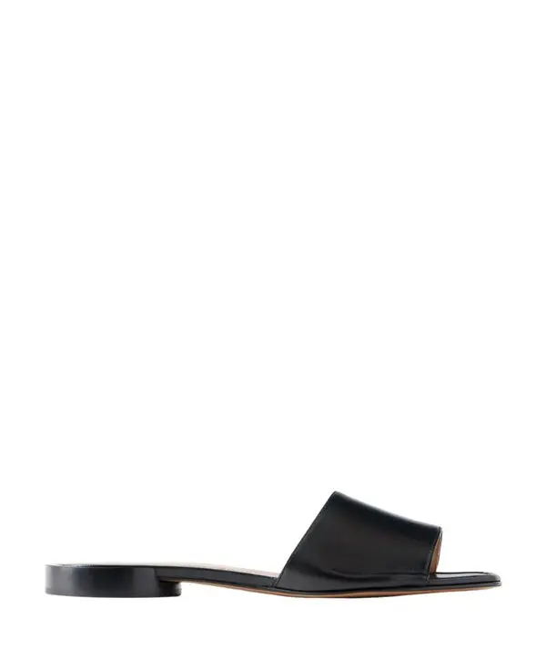 MAISON MARGIELA Tabi Split-toe Leather Flats - Black