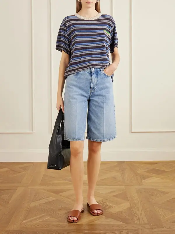 MAISON MARGIELA Tabi Split-toe Leather Flats - Brown