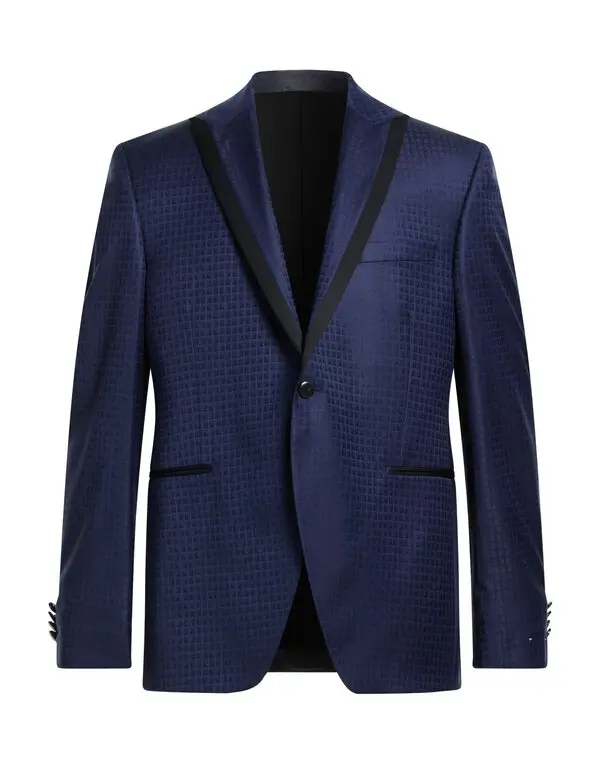 LUIGI BIANCHI MANTOVA Blazer Size Wool, Silk