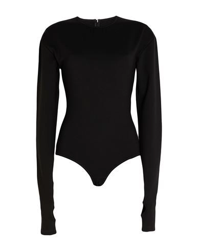 MAISON MARGIELA Bodysuit Size Viscose, Polyamide, Elastane - Black