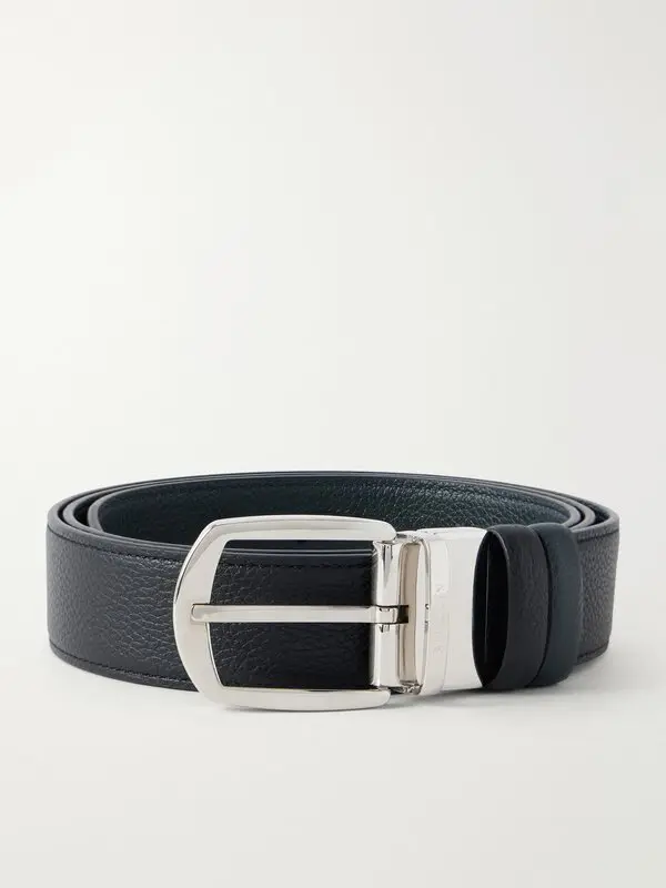 SERAPIAN Leather Belt - Black