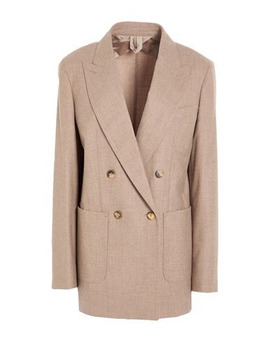 Max Mara Blazer Light Brown Size Cashmere, Elastane