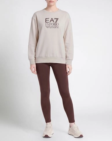 EA7 Cotton Polyester Crewneck Sweatshirt