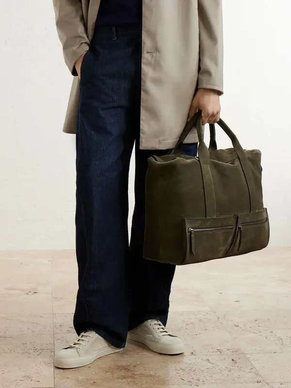 METIER Racer Suede Tote Bag