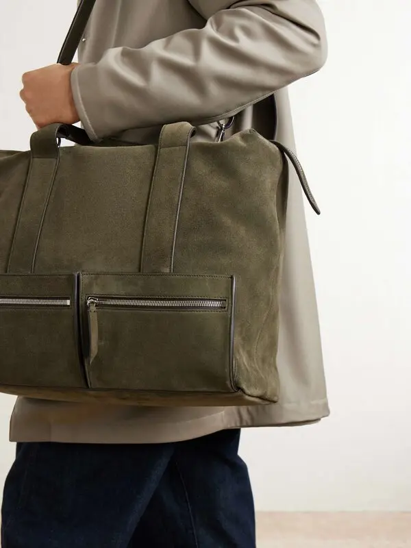 METIER Racer Suede Tote Bag
