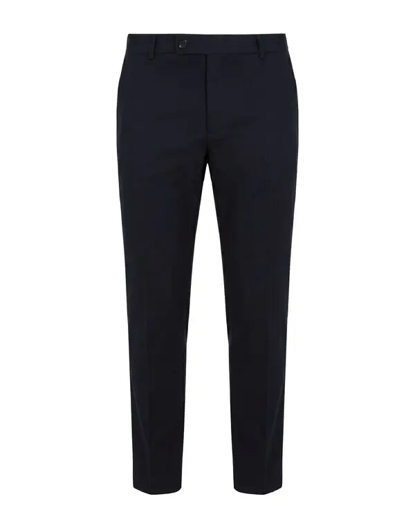 Incotex By Slowear Pants Midnight Size Cotton, Elastane - Blue
