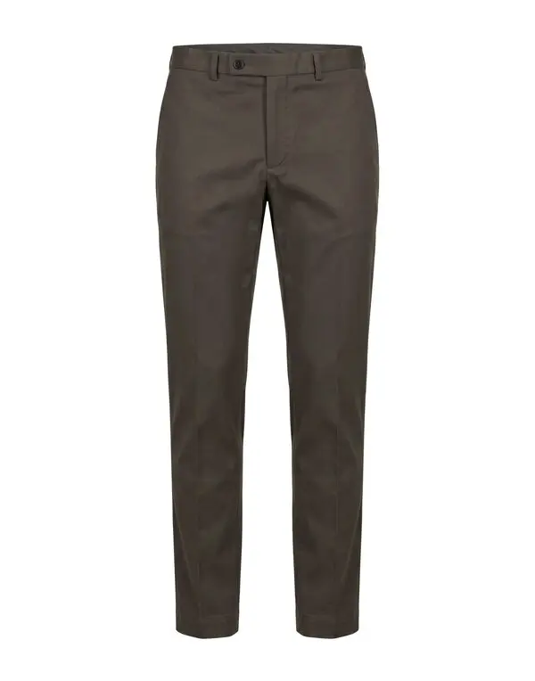 Incotex Cotton Elastane Chino Pants - Grey