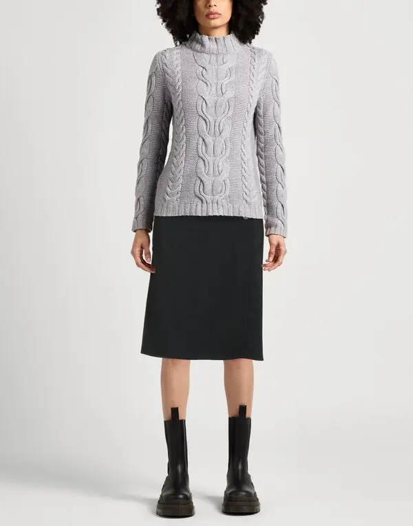 COURREGES Midi Skirt Size Wool, Elastane, Polyamide