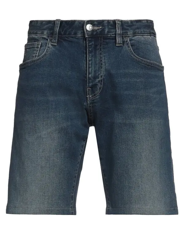 Armani Exchange Cotton Elastane Denim Shorts