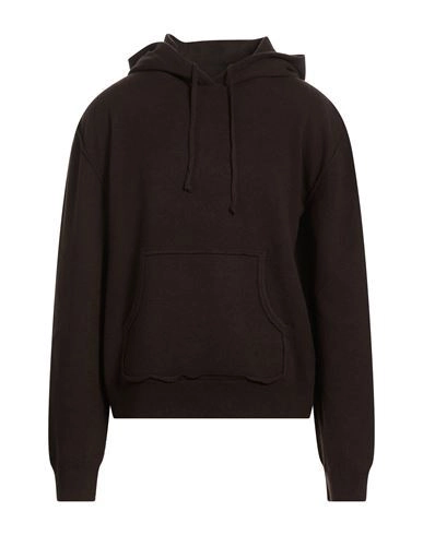 MAISON MARGIELA Wool & Cashmere Mélange Hooded Pullover - Brown