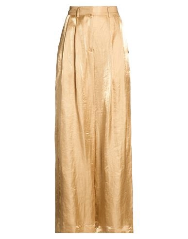 OTTOD'AME Pants Light Size Viscose, Linen, Polyamide - Beige
