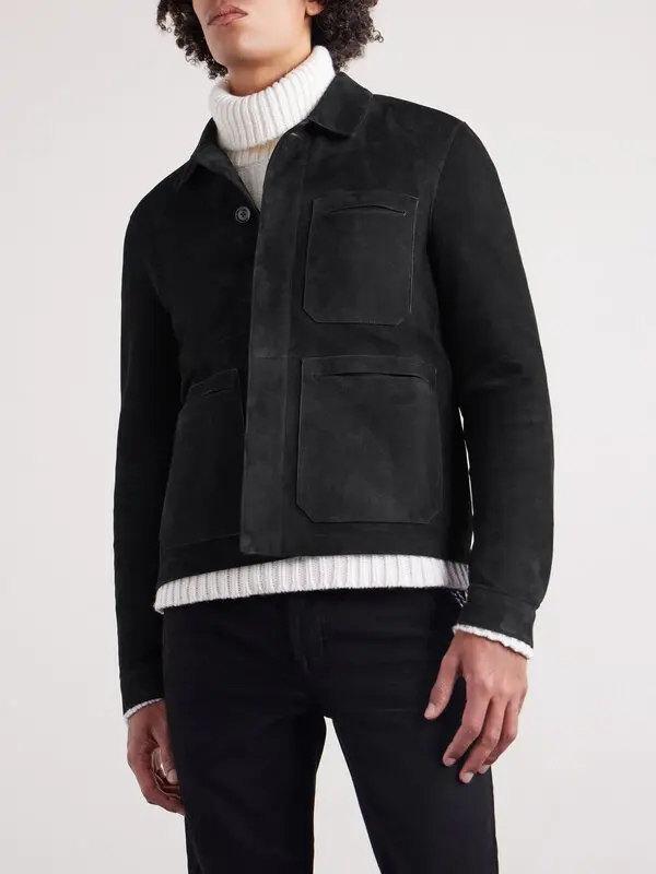 TOM FORD Suede Field Jacket