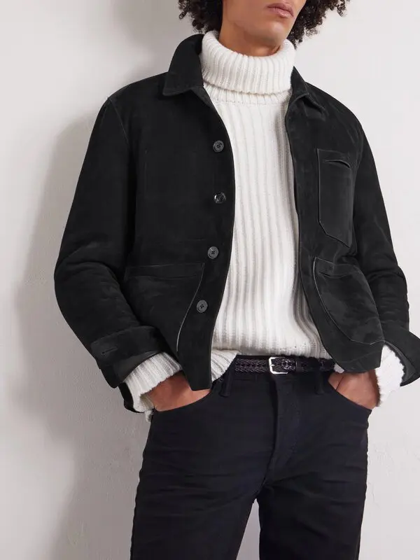 TOM FORD Suede Field Jacket