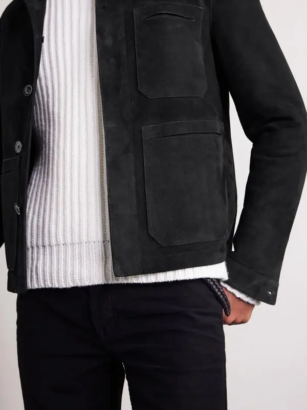 TOM FORD Suede Field Jacket
