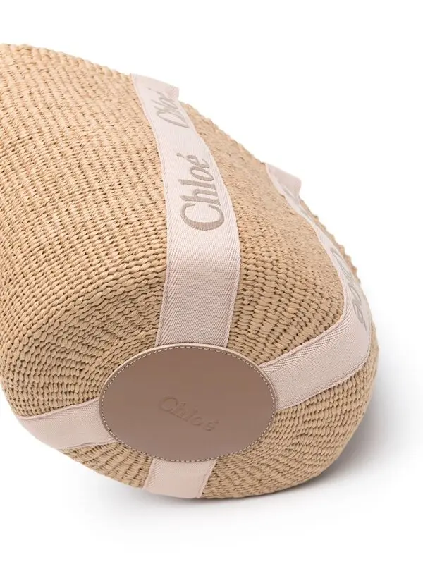 Chloé Woody Large Rafia Tote