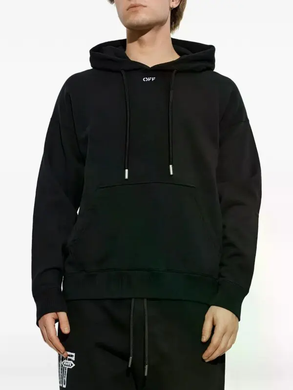 Off-White Graphic-print Drawstring Hoodie