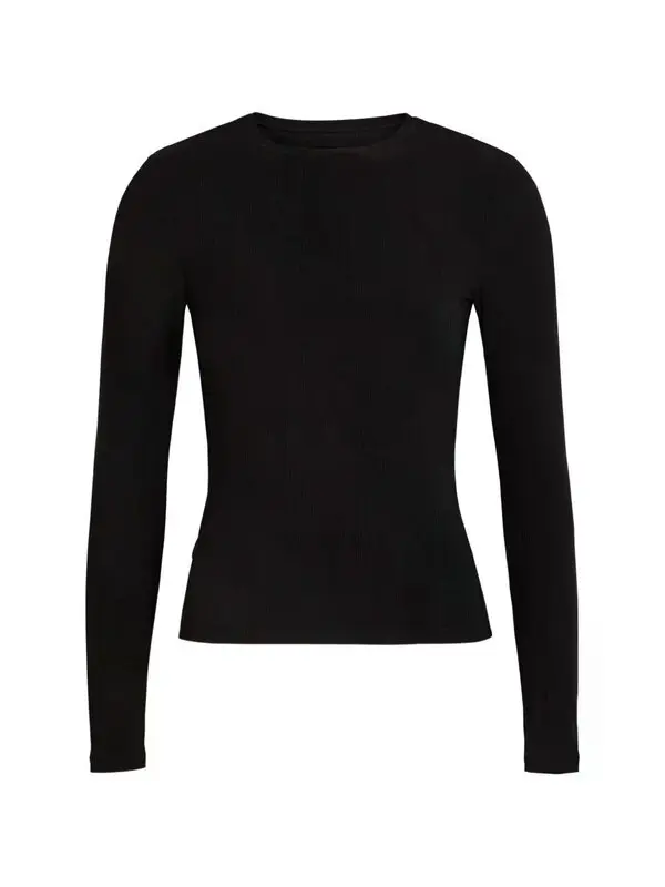 TALA Ribbed-knit Long-sleeves Top
