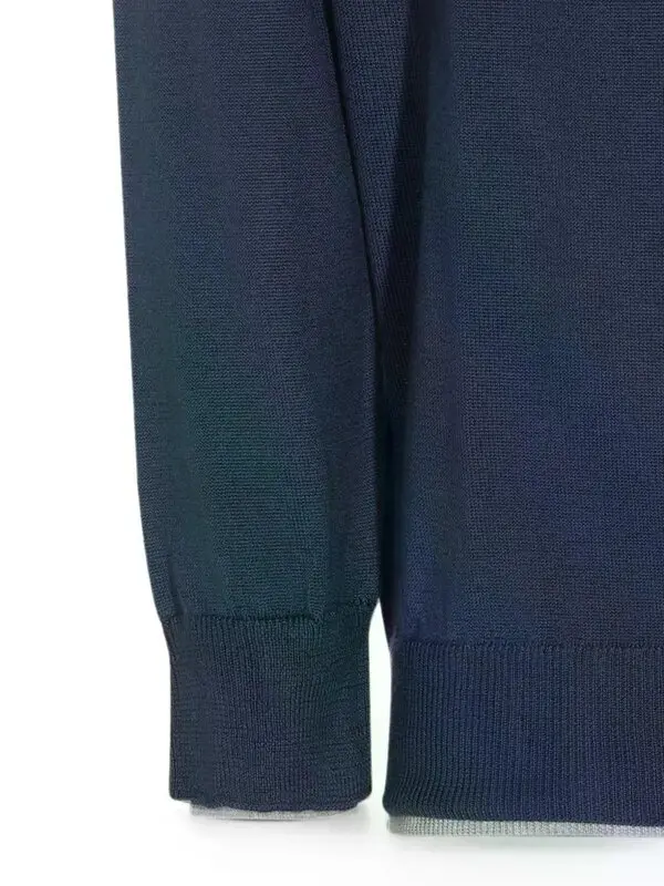 Eleventy Raglan-sleeve Wool Sweater