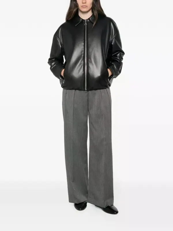 Patrizia Pepe Herringbone Pinstripe Trousers